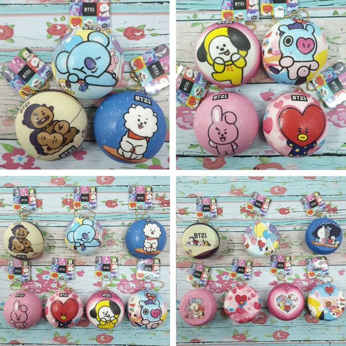 Jual Squishy Ukuran Medium Bun BT21 Pao BTS | Shopee Indonesia