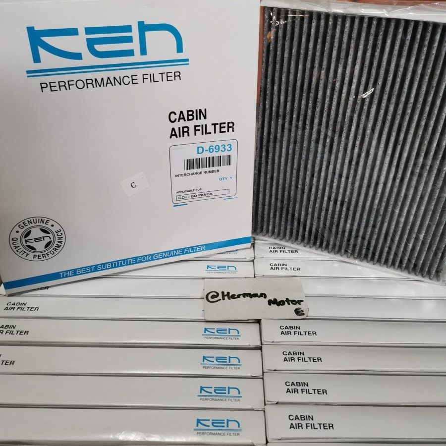 Jual Filter Saringan AC Carbon - C KEN D-6933-C Datsun Go/ Go+ Panca ...