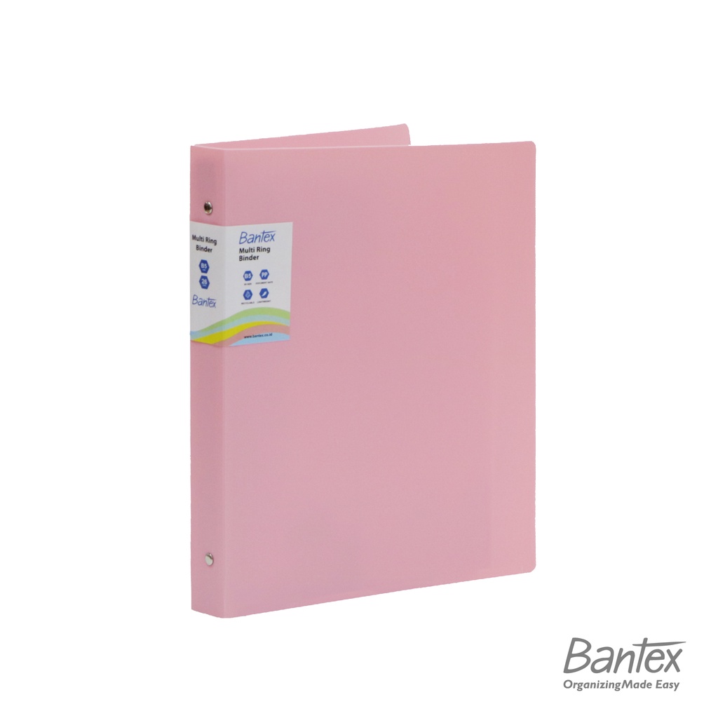 Jual Bantex B5 Trendy Multi Ring Binder 26 Hole Musky Pink 3126 74 | Shopee Indonesia
