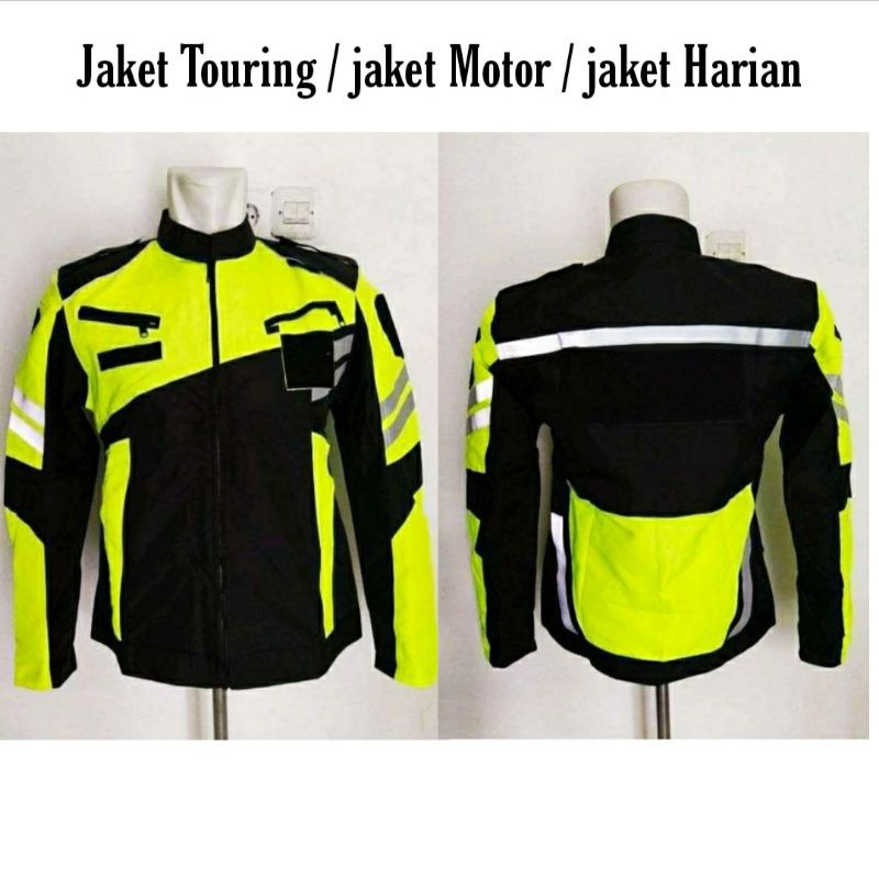 Jual JAKET BIKER / JAKET TURING / JAKET MOTOR PRIA / JAKET PATWAL ...