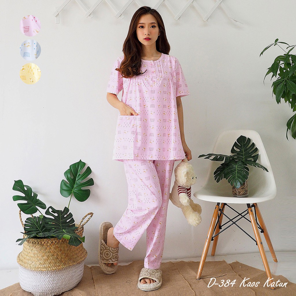 Jual GREET NIGHT WEAR - Baju Tidur Model : D-384 / PP | Shopee Indonesia