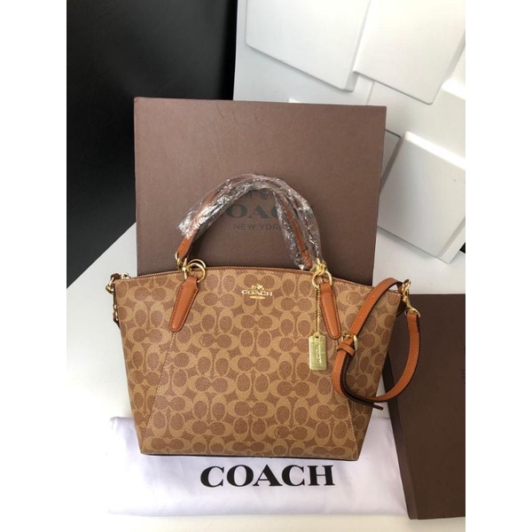 Jual TAS WANITA COACH TOTE KELSEY SIGNATURE LARGE SET BOX | Shopee ...