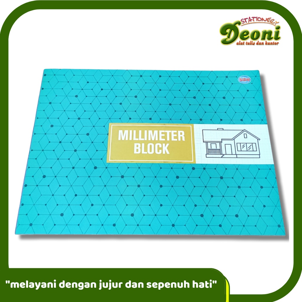 Jual SIDU Milimeter Block A3 ( Isi 20 Lembar ) | Shopee Indonesia