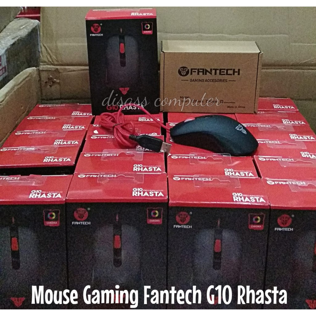 Jual MOUSE GAMING FANTECH G10 RHASTA - DISASS JOGJA | Shopee Indonesia