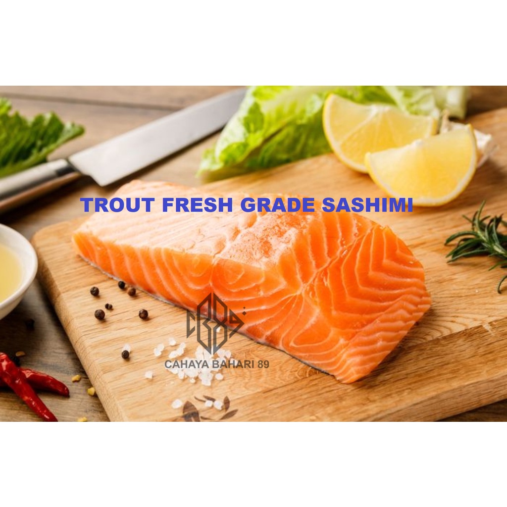 Jual Salmon Fillet 250gram Norwegian Fresh grade Sashimi | Shopee Indonesia