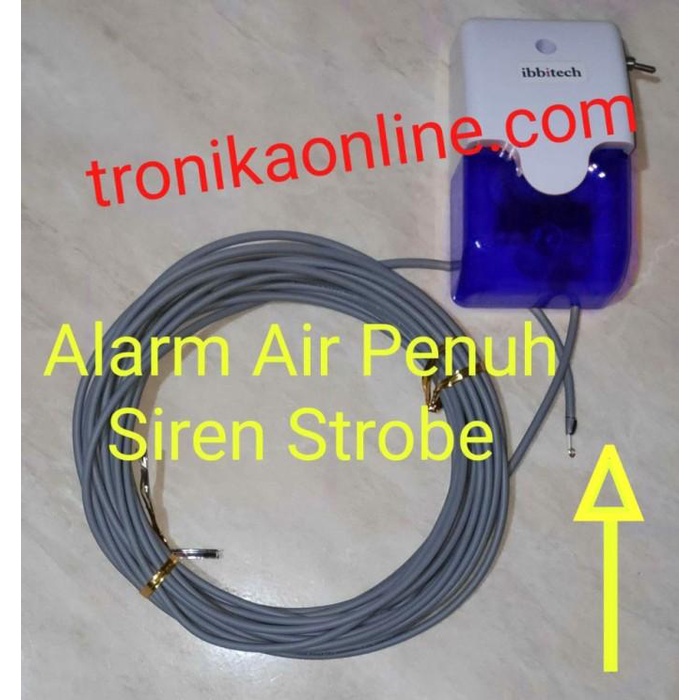 Jual Nay / Alarm Air Sensor Banjir Water Level Bak Mandi Toren Siren ...