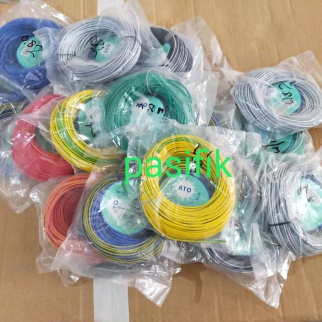 Jual Wayar Lampu 0,8mm 24M (KTO) | Shopee Indonesia