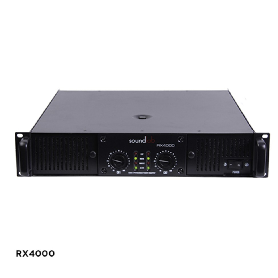 Jual (PETI KAYU) Power Soundlab RX 4000 Original Amplifier RX4000 ...