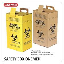 Jual Safety Box 5 Liter / Tempat Sampah Medis | Shopee Indonesia
