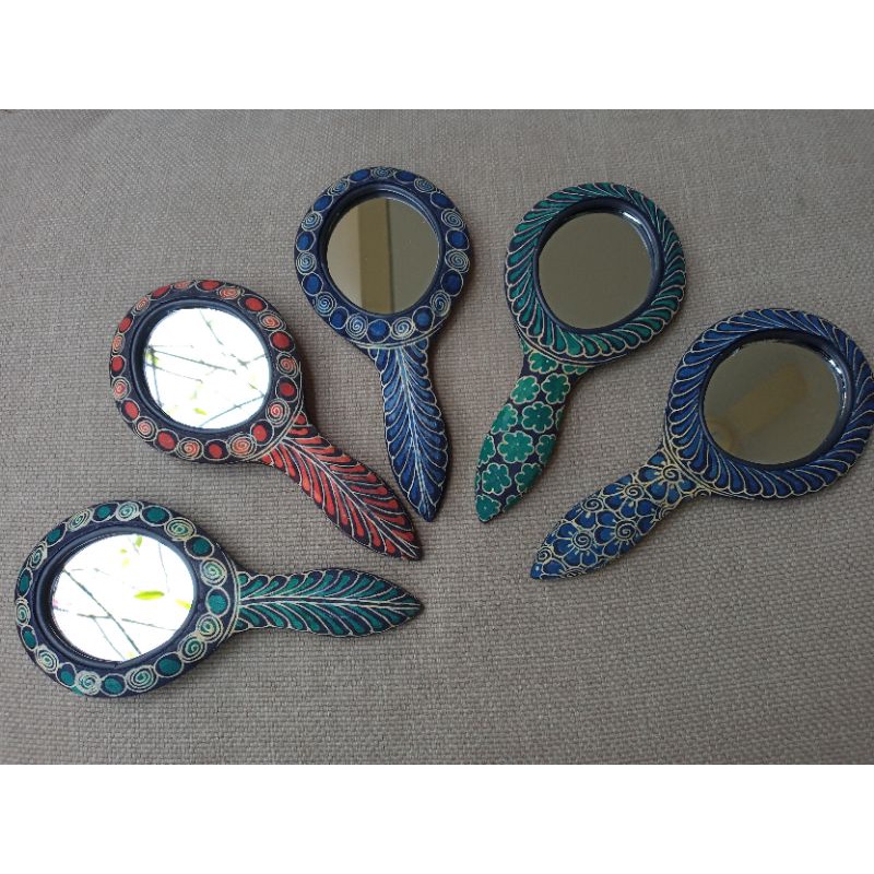 Jual Cermin Batik Kayu Asli Jogja ( Ukuran Medium) | Shopee Indonesia