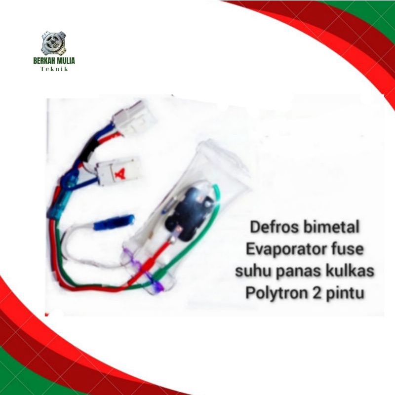 Jual Bimetal defros evafouratot fuse suhu panas kulkas Polytron 2 pintu ...