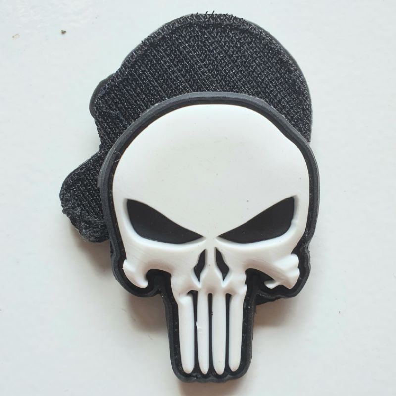 Jual PATCH RUBBER PVC LOGO SKULL FUNISHER 3D TIMBUL/TEMPELAN EMBLEM KARET | Shopee Indonesia