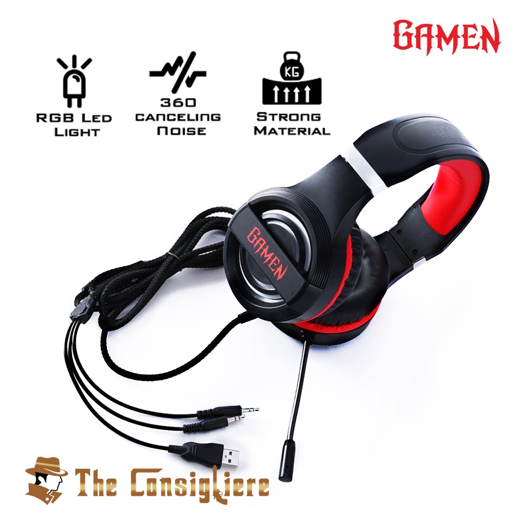 Jual GAMEN GH1100 PRO RGB Lighting Effects Anti-violence Head Beam ...