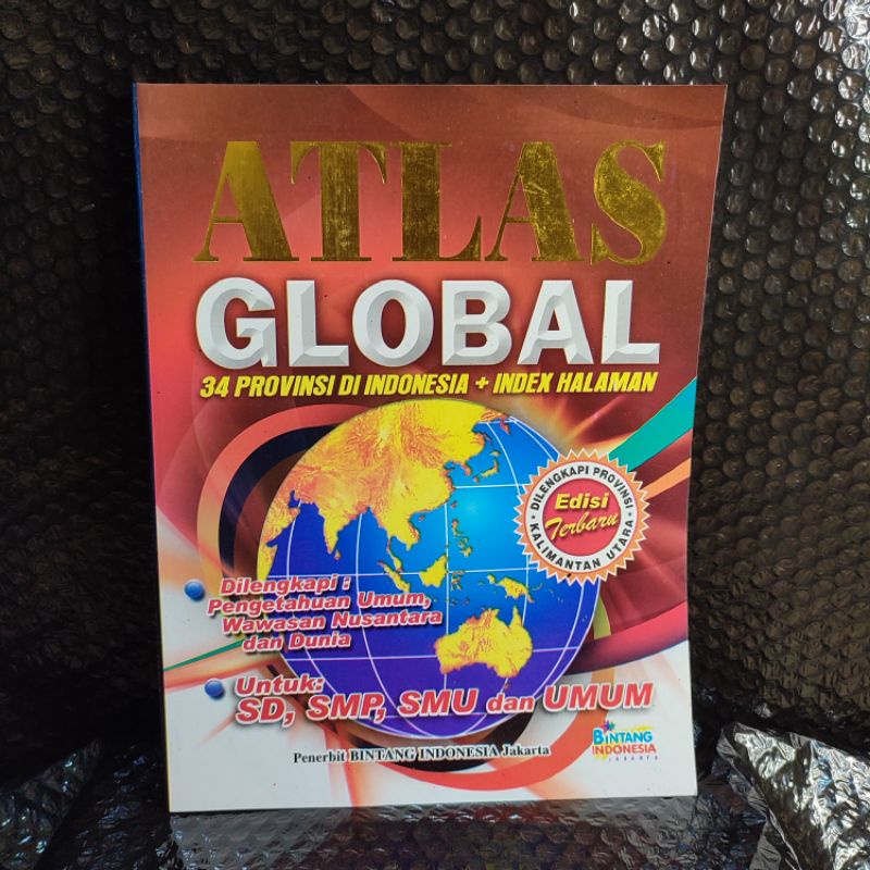 Jual Atlas Global - Atlas Lengkap 34 Provinsi di Indonesia + Index ...