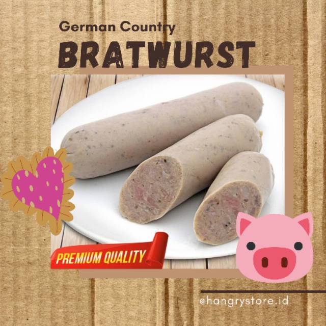Jual Sosis / Sosis German Bratwurst / german bratwurst sausages / sosis ...