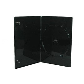 Jual Casing CD / DVD case Super Slim Hitam Single 7mm | Shopee Indonesia