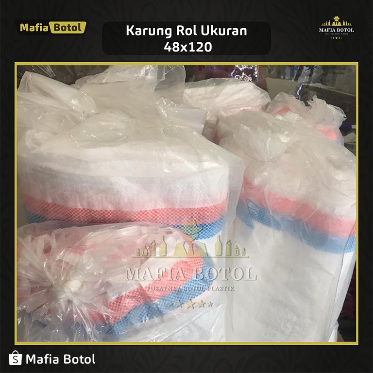 Jual Karung Rol roll an bagor ukuran murah lebar gulung pack putih 48 ...