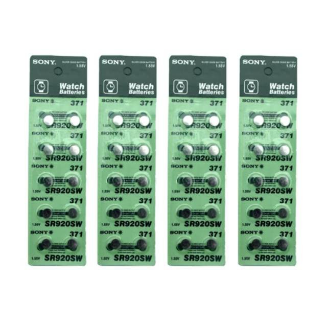 Jual BATERAI - BATTERY - BUTTON CELL AG6 SR 920 371A 171 SR920SW BATERE ...