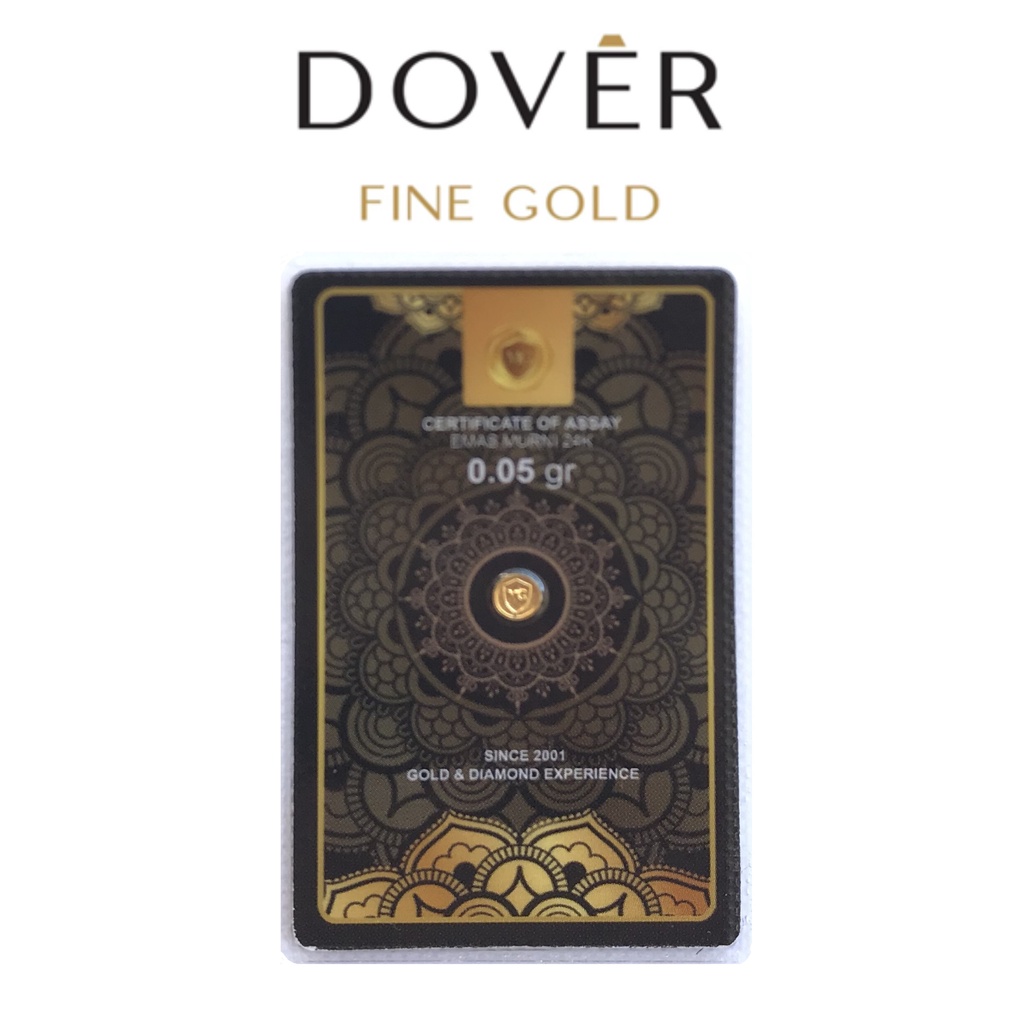 Jual Logam Mulia Emas Mini Gold MiniGold 0,05 0.05 gram | Shopee Indonesia