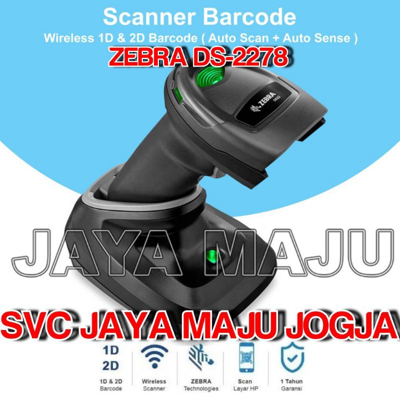 Jual ZEBRA DS 2278 - WIRELESS BLUETOOTH 4.0 BLE USB // SERIAL - BATTERY ...