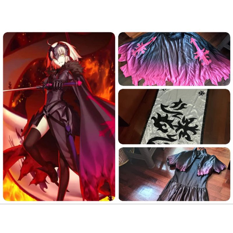 Jual Jeanne D Arc Alter Costume Cosplay Fate Grand Order Avenger ...