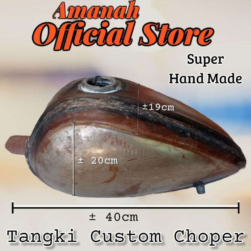 Jual Tangki custom Chopper chuper coper cuper | Shopee Indonesia