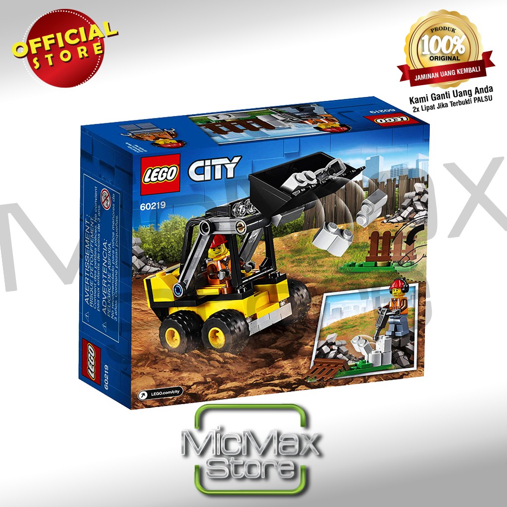 Jual Lego City 60219 Great Vehicles Construction Loader | Shopee Indonesia