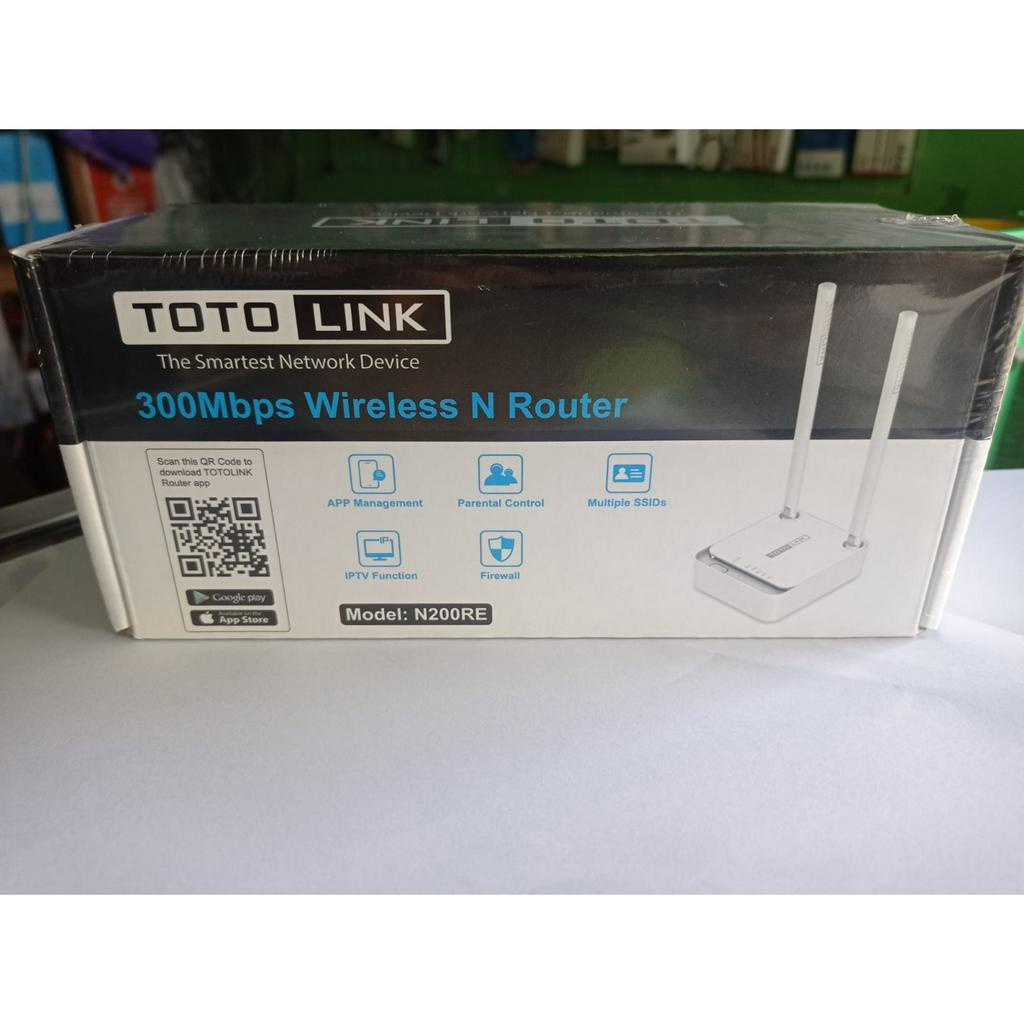 Jual TOTOLINK ROUTER 300MBPS 2PORT LAN N200RE V5 | Shopee Indonesia