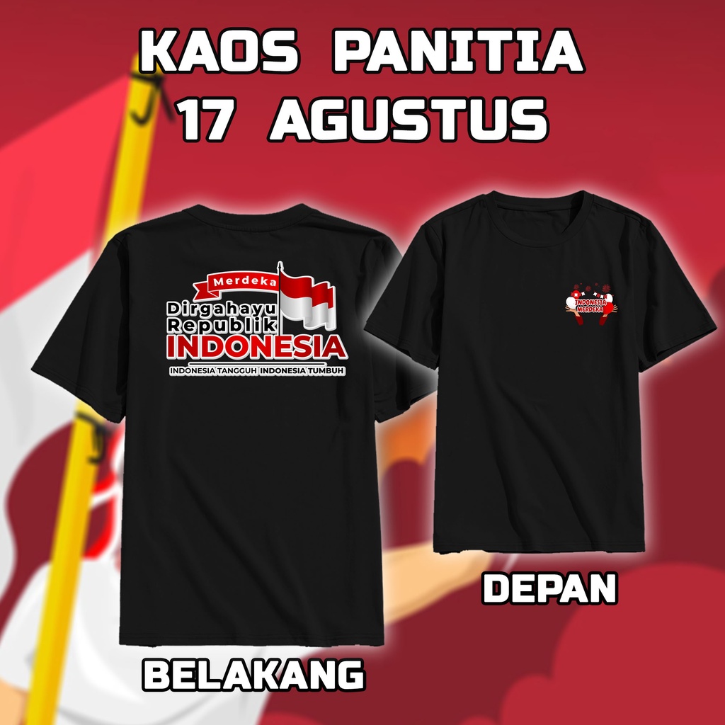 Jual KAOS COD KAOS PANITIA HUT RI KE 77 DIRGAHAYU INDONESIA 17 AGUSTUS 2022 MERDEKA TERMURAH ...
