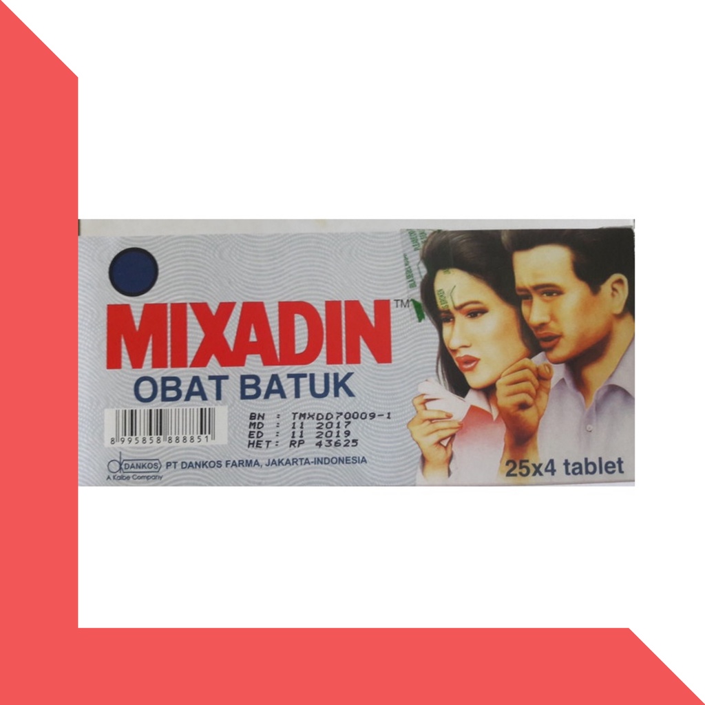 Jual Mixadin Obat Batuk 1 Box 25 Strip | Shopee Indonesia