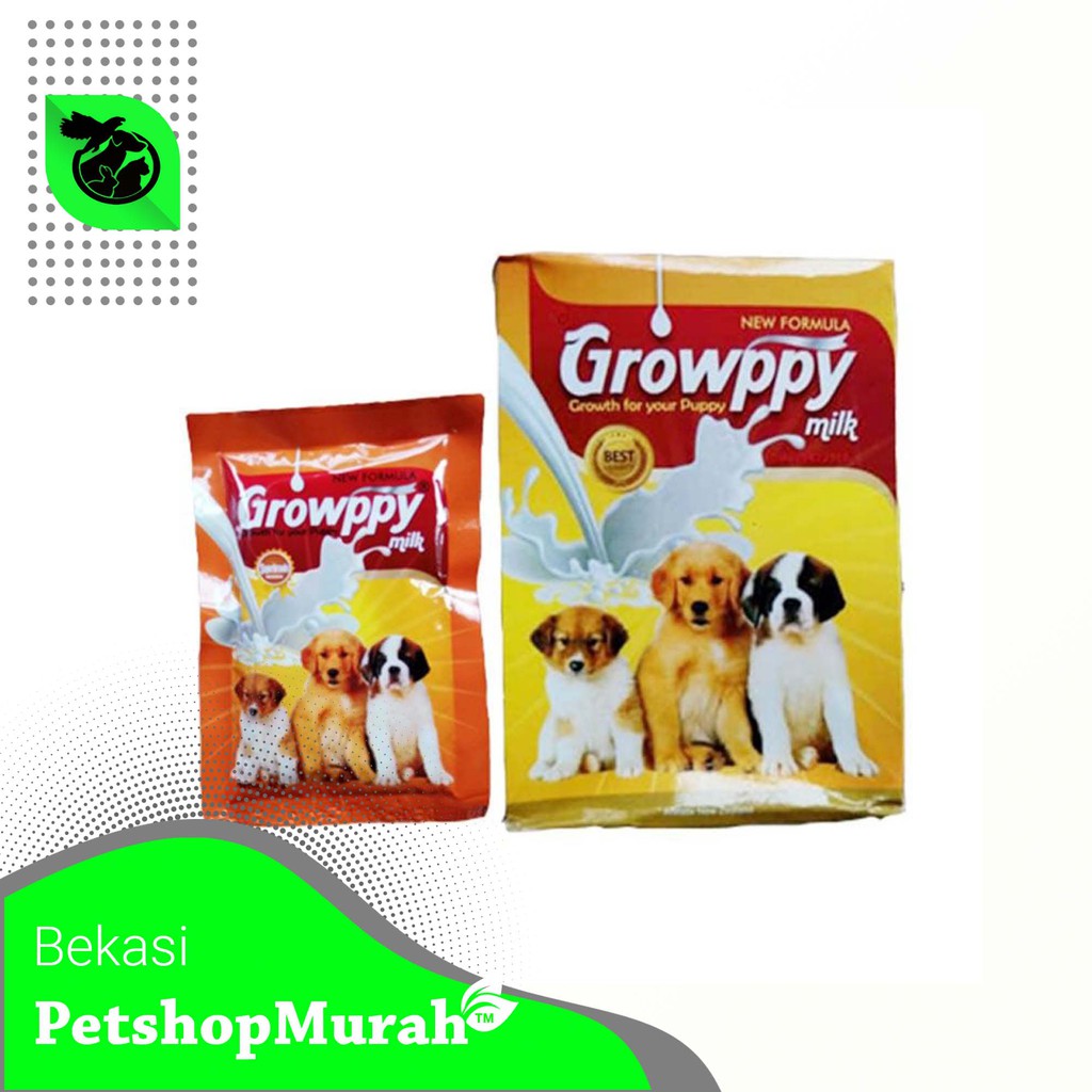 Jual Susu Anak Anjing Growppy 30 gr Dog Milk Anakan Susu Growpy kemasan 30 gr | Shopee Indonesia