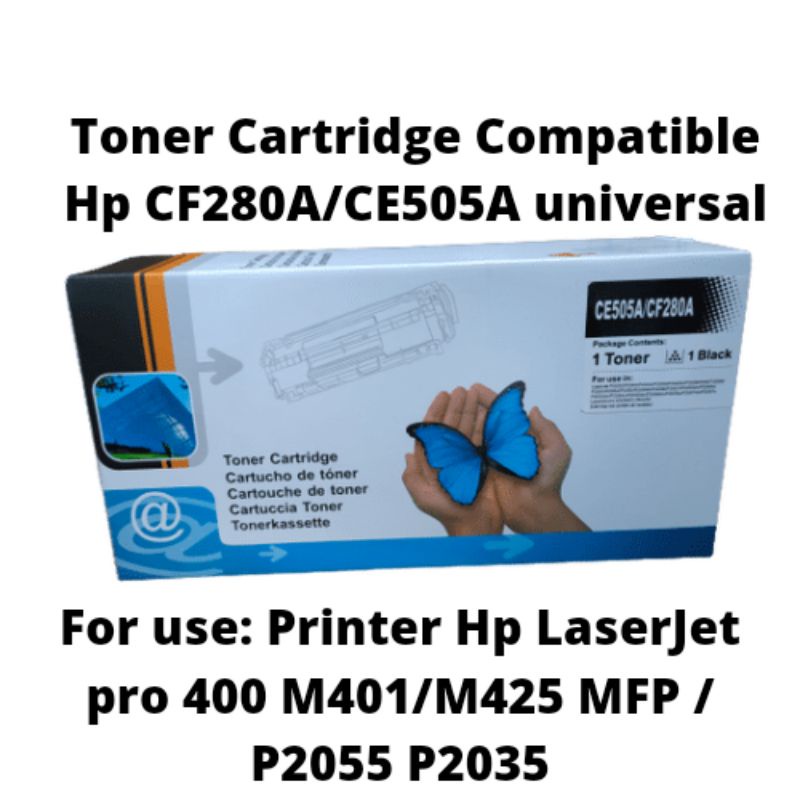 Jual Toner Compatible HP 80A 05A CF280A CE505A universal | Shopee Indonesia