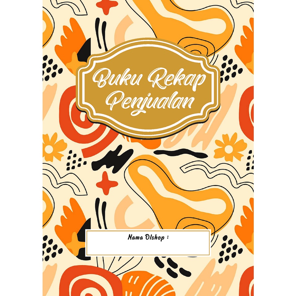 Jual Buku Rekap Order | Shopee Indonesia