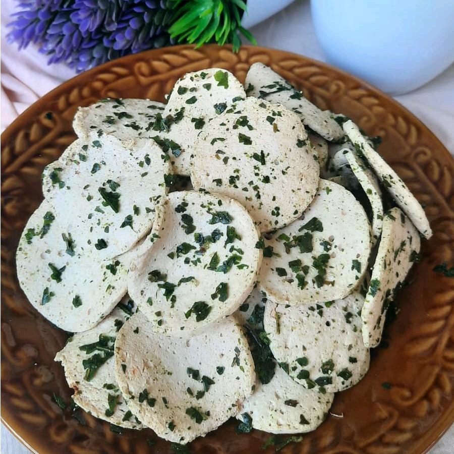 Jual Basreng bulat rasa gurih daun jeruk 1KG | Shopee Indonesia