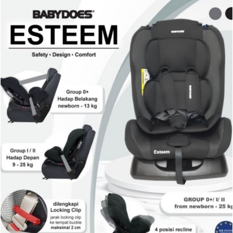 Jual Baby Does Esteem Car Seat / Dudukan Mobil Bayi | Car Seat Bayi ...