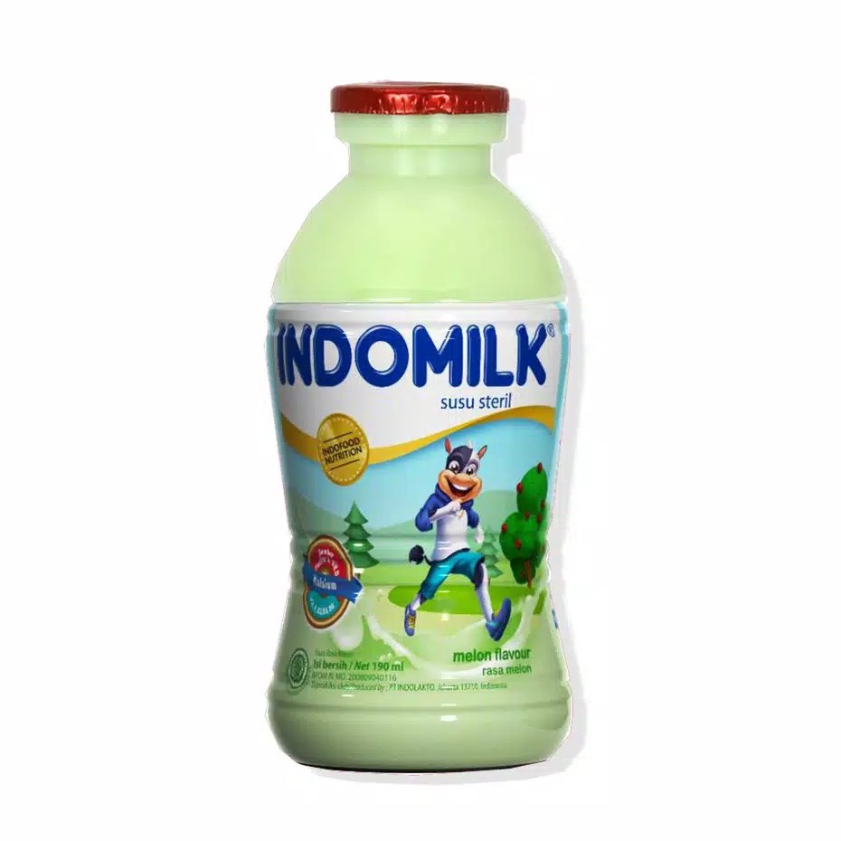 Jual Indomilk Susu Steril Rasa Melon 190 ml - Botol | Shopee Indonesia