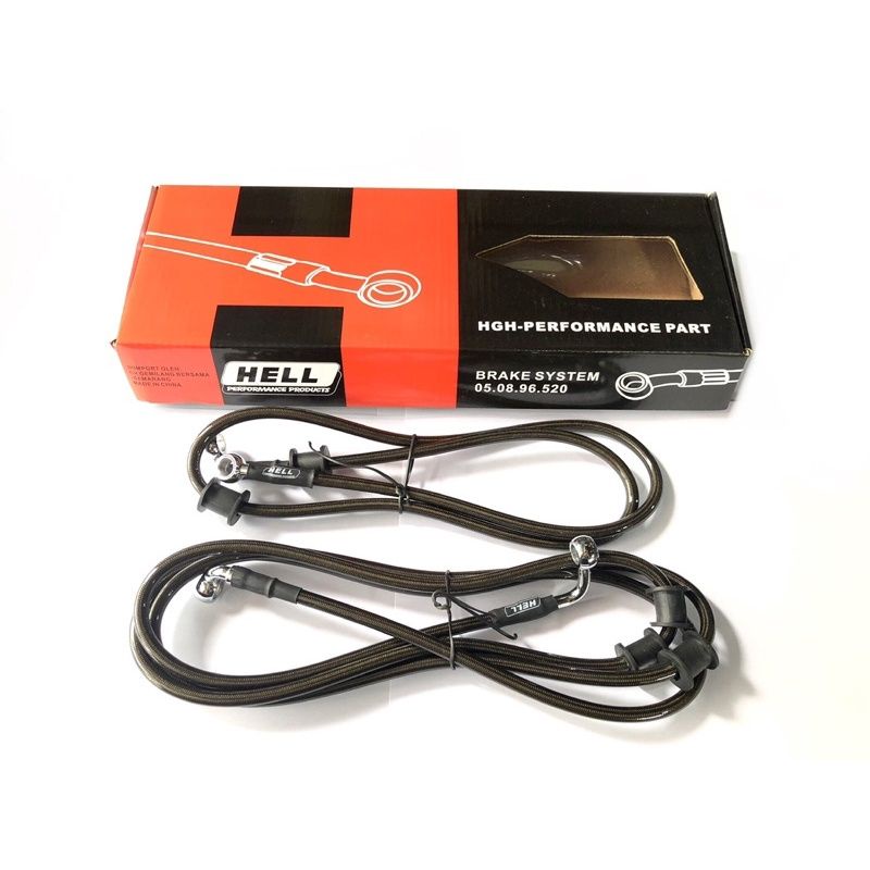 Jual Selang Rem Hell 1 Set Depan Belakang Non ABS Nmax New / Nmax Old | Shopee Indonesia