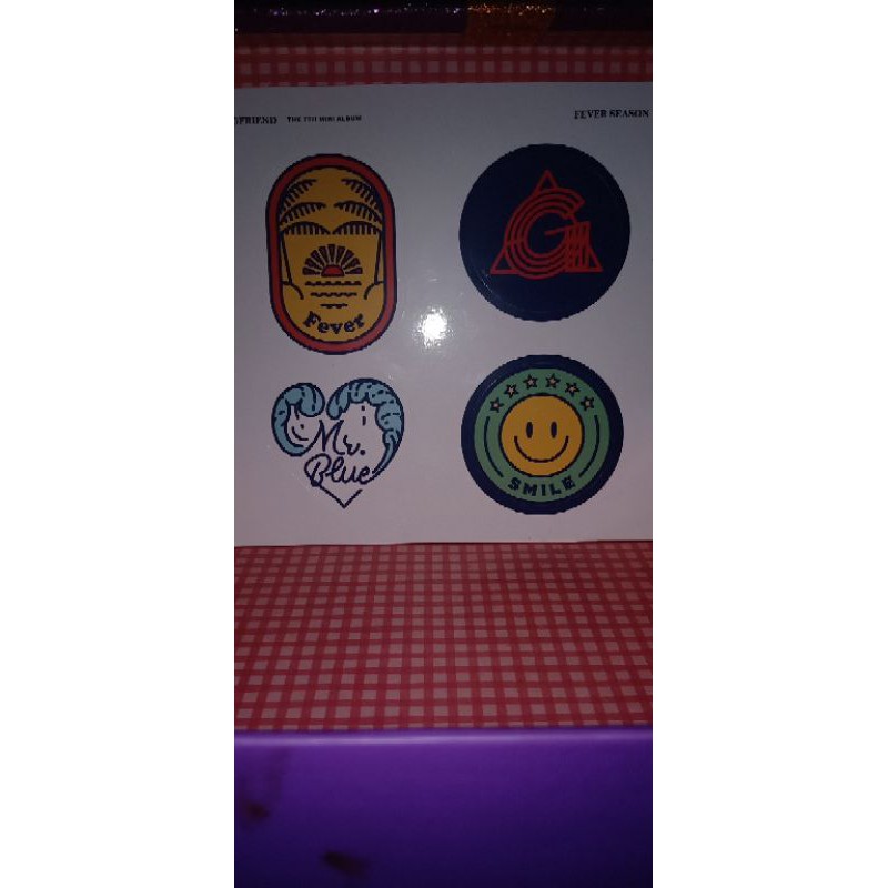 Jual official sticker gfriend fever | Shopee Indonesia