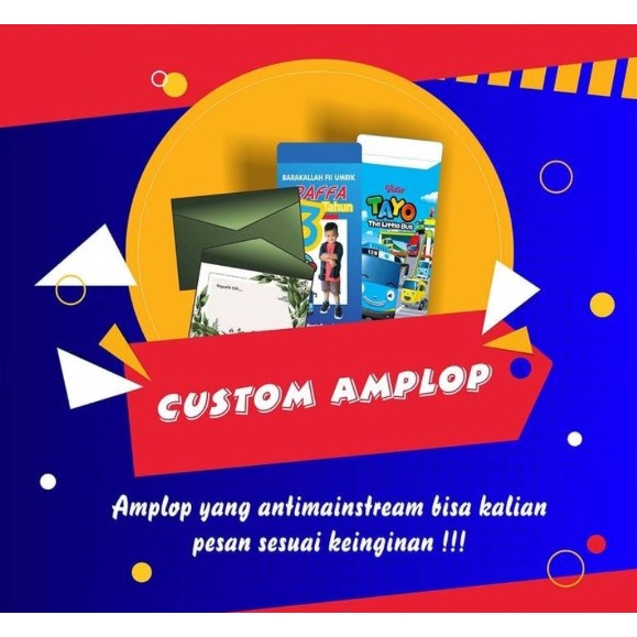 Jual AMPLOP PERSEMBAHAN DAN PERPULUHAN CUSTOM DESIGN | Shopee Indonesia