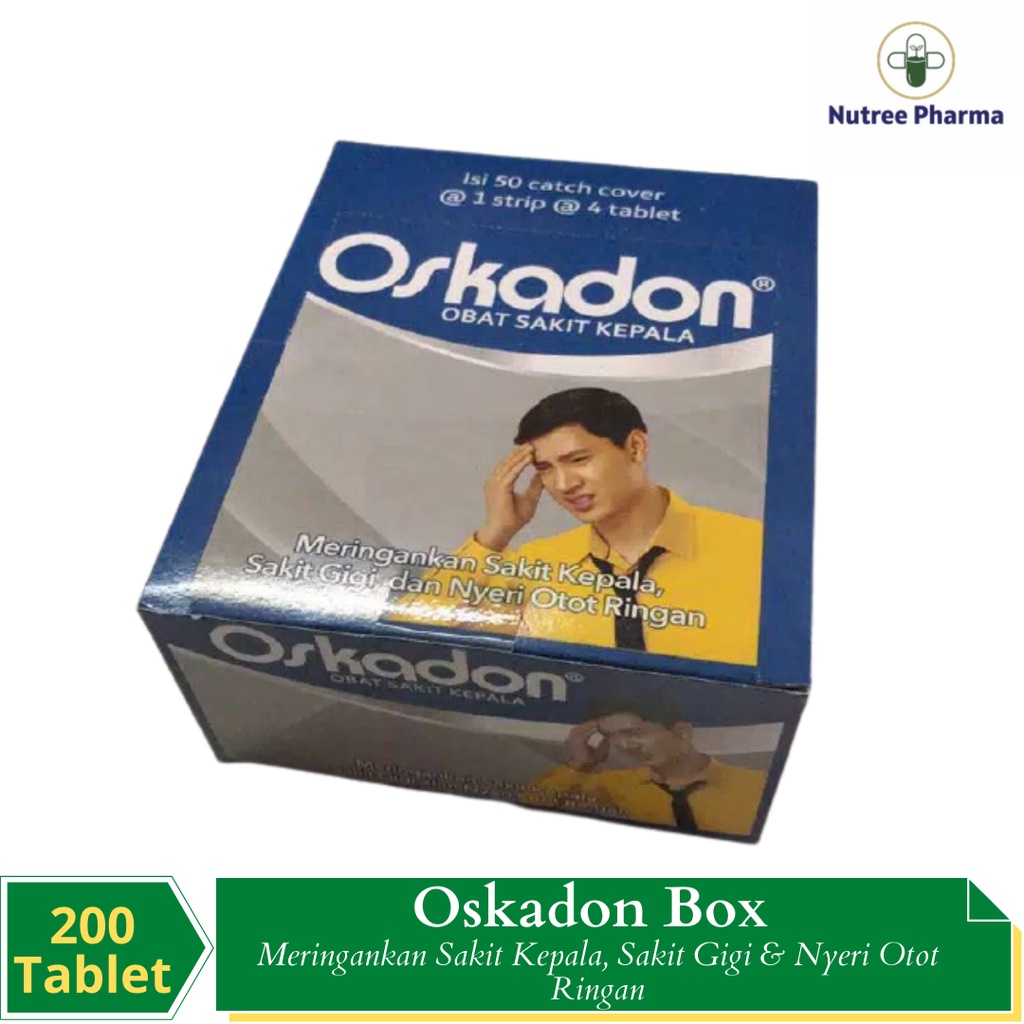 Jual Oskadon Box Isi 200 Tablet | Shopee Indonesia