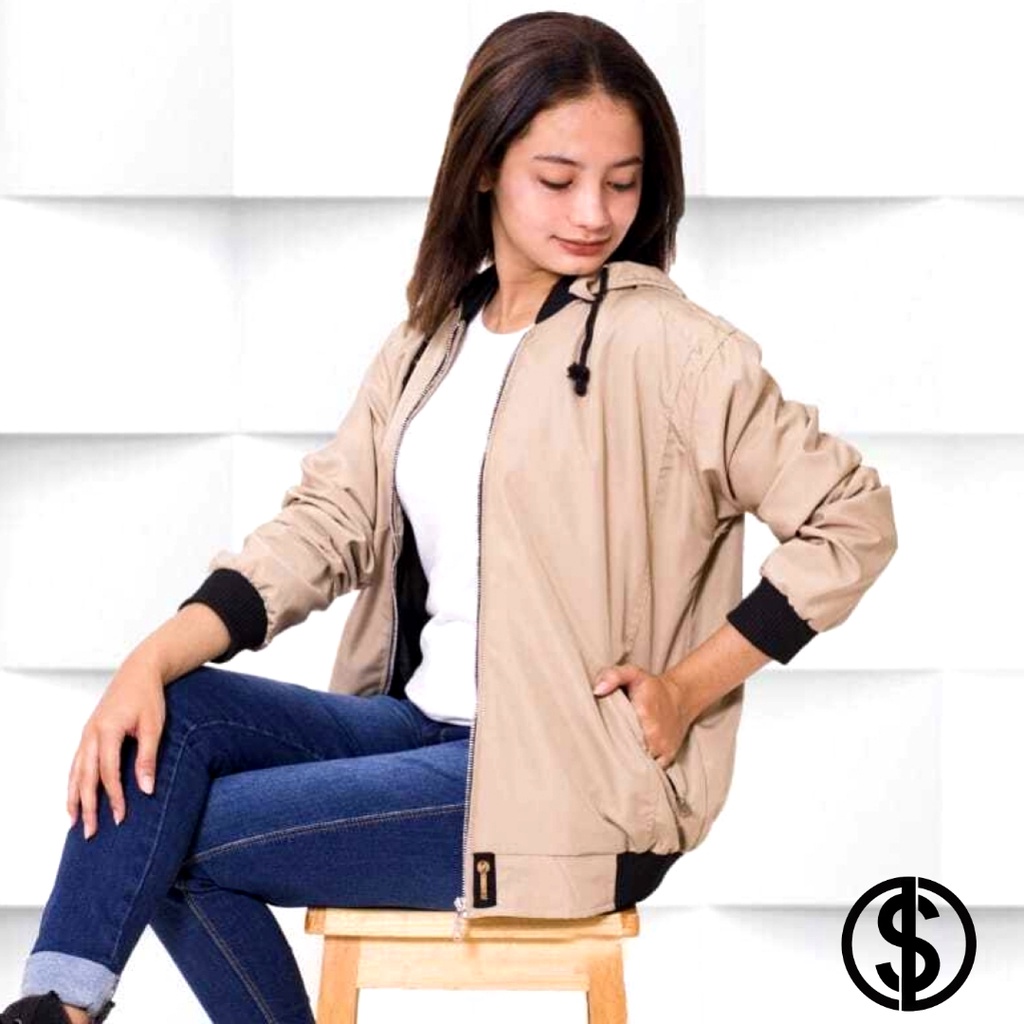 Jual Jaket Bomber Kantor Pria dan Wanita berbahan dasar Parasut Taslan ...