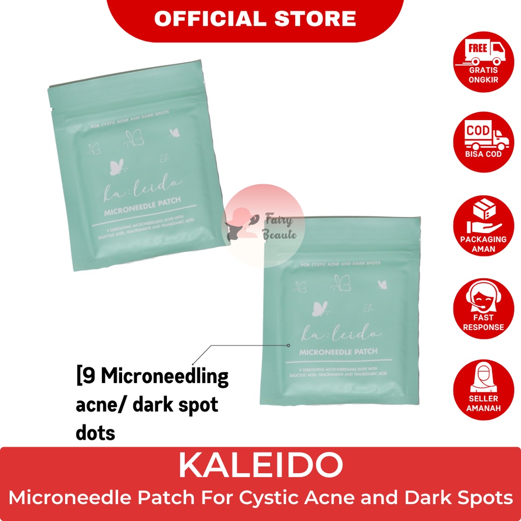 Jual KALEIDO Microneedle Patch For Cystic Acne and Dark Spots 9 ...