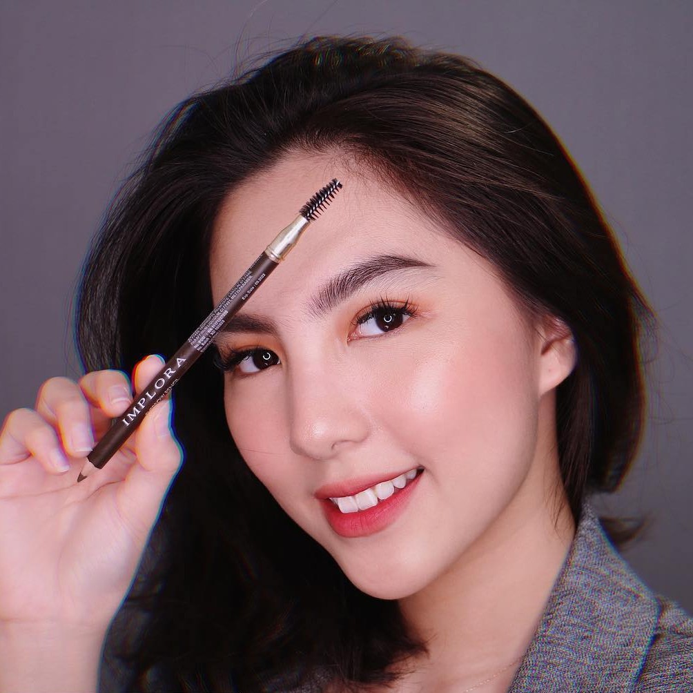 Jual Implora Eyebrow Pencil ( Dengan Serutan + Sikat ) | Shopee Indonesia