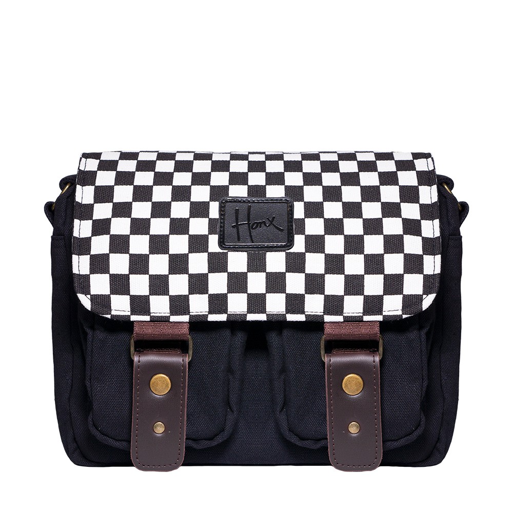 Jual Tas Kamera Sling Bag HONX 008 "Checkerboard" | Shopee Indonesia