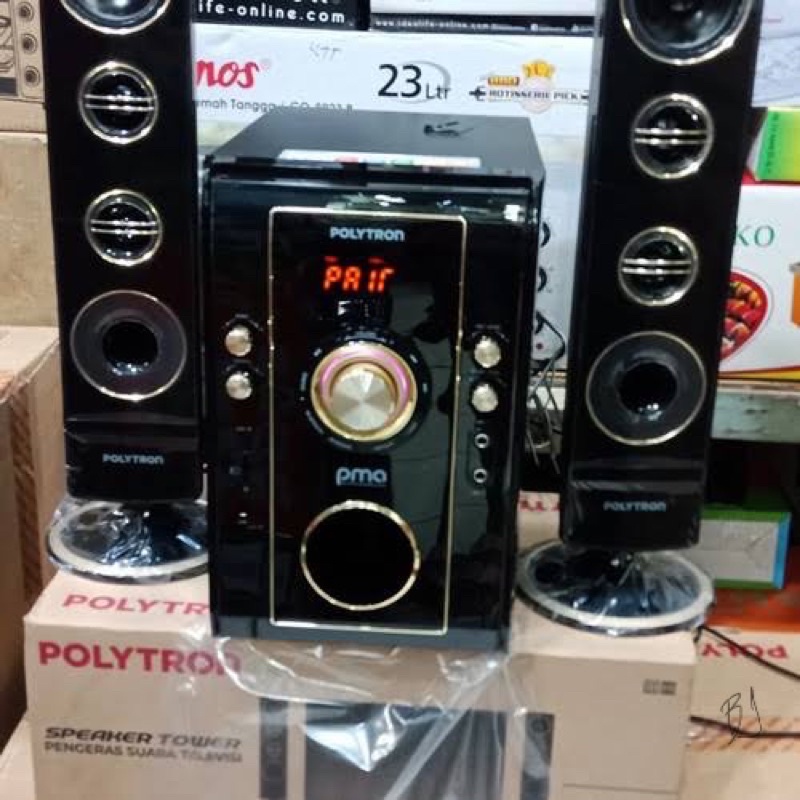 Jual Speaker Polytron PMA 9506 GARANSI RESMI Speaker bluetooth Polytron Bergaransi | Shopee ...