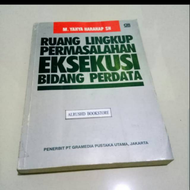 Jual Buku (Original 100%)⭐⭐⭐ Ruang Lingkup Permasalahan EKSEKUSI Bidang Perdata > M Yahya ...