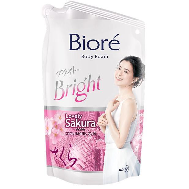 Jual Sw4> Biore Body Foam Bright Sakura Reffil 220 mL / Sabun Mandi / Sabun Cair Coode Ix5 ...