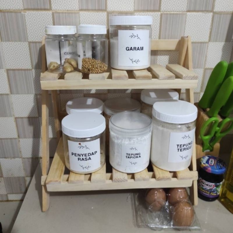Jual RAK BUMBU LIPAT RAK DAPUR SUSUN MINIMALIS SERBAGUNA TEMPAT BUMBU ...