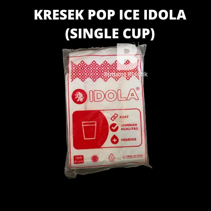 Jual Kantong Kresek Pop ice Idola/kresek pop ice 1 cup | Shopee Indonesia