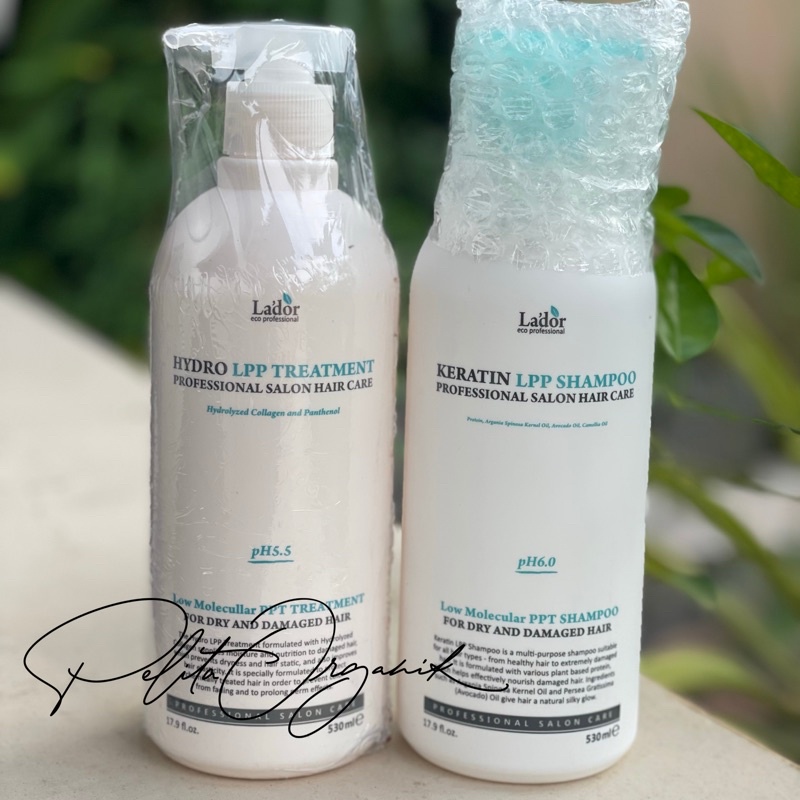 Jual Lador Keratin LPP Shampoo & Lador Hydro LPP Treatment 530 ml | Shopee Indonesia